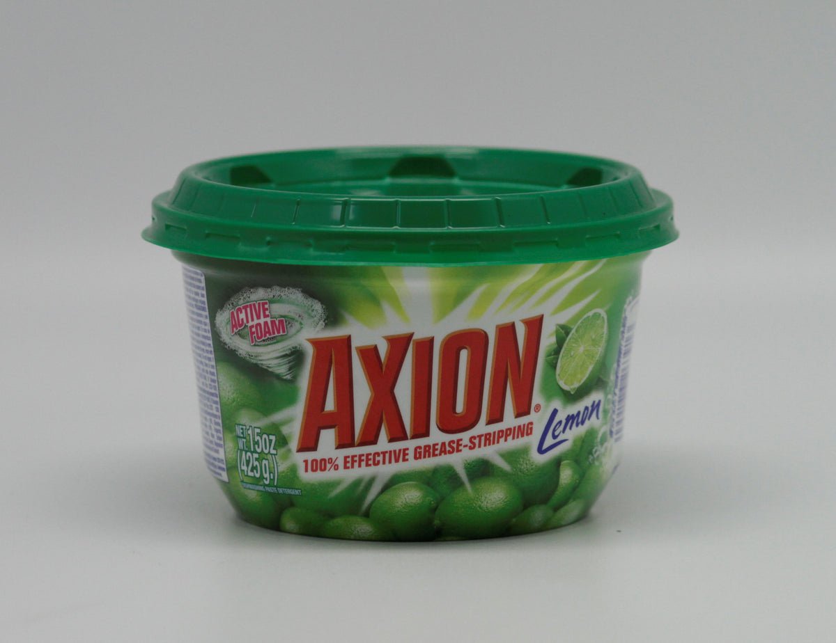 Afwasmiddel/Ontvetter Axion Paste Dish Soap Lemon 425g – Devnan Logistics