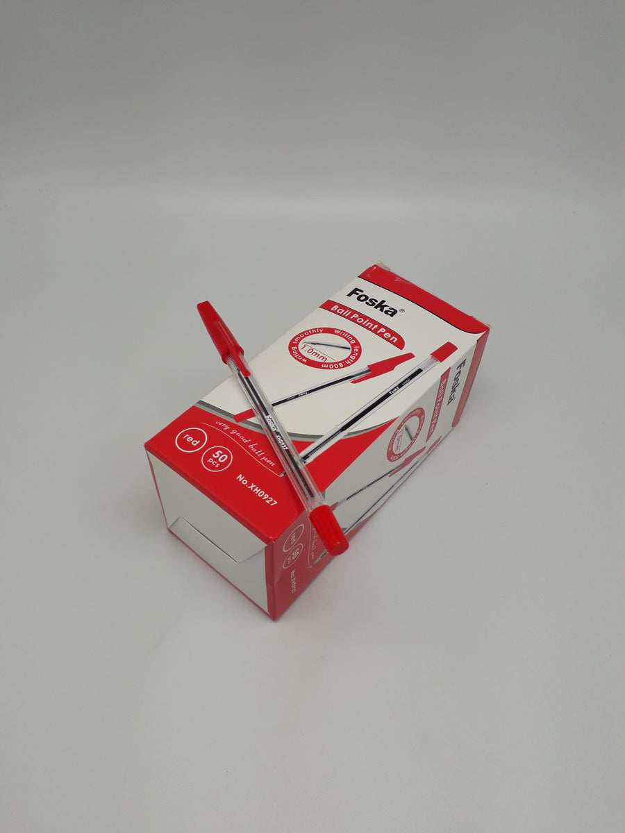 Pennen, Ballpoint Pen Red – Devnan Logistics